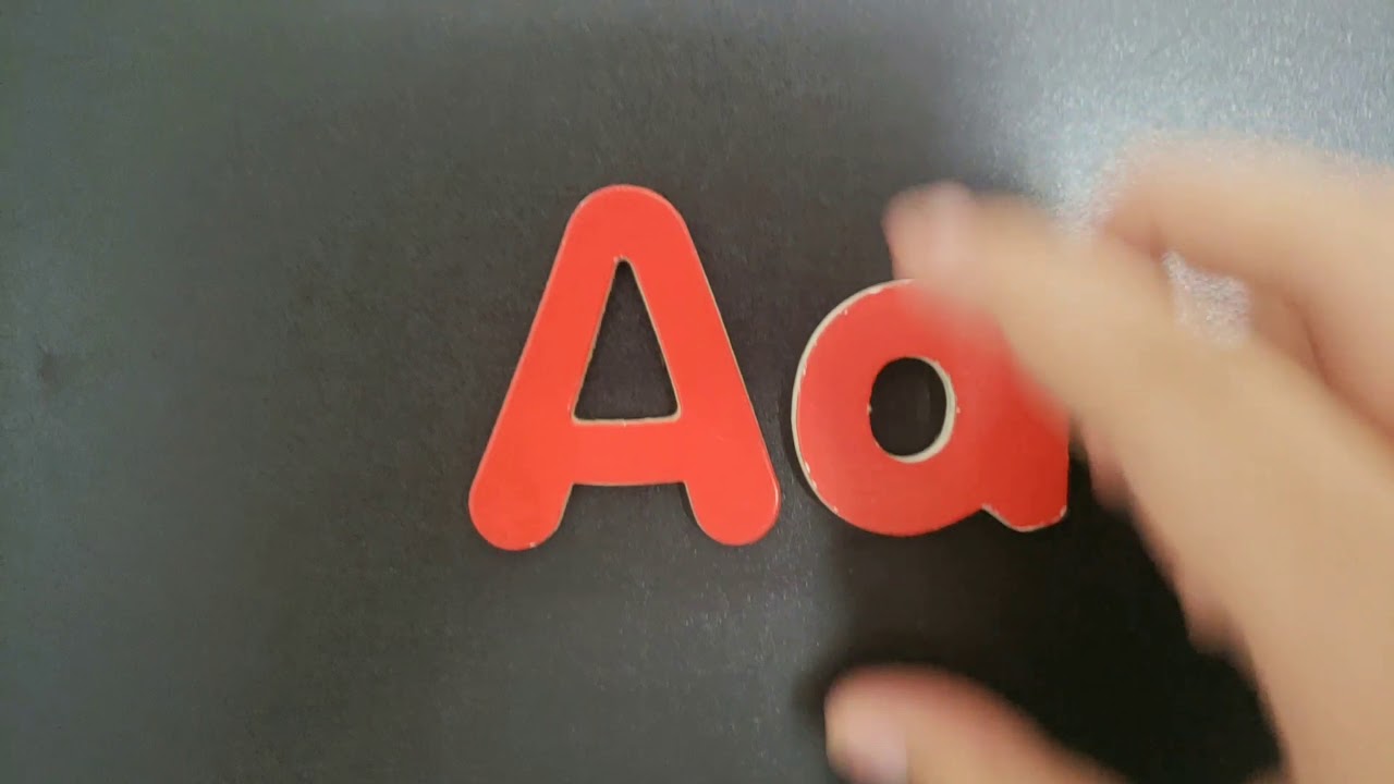 The Letter A Song - YouTube
