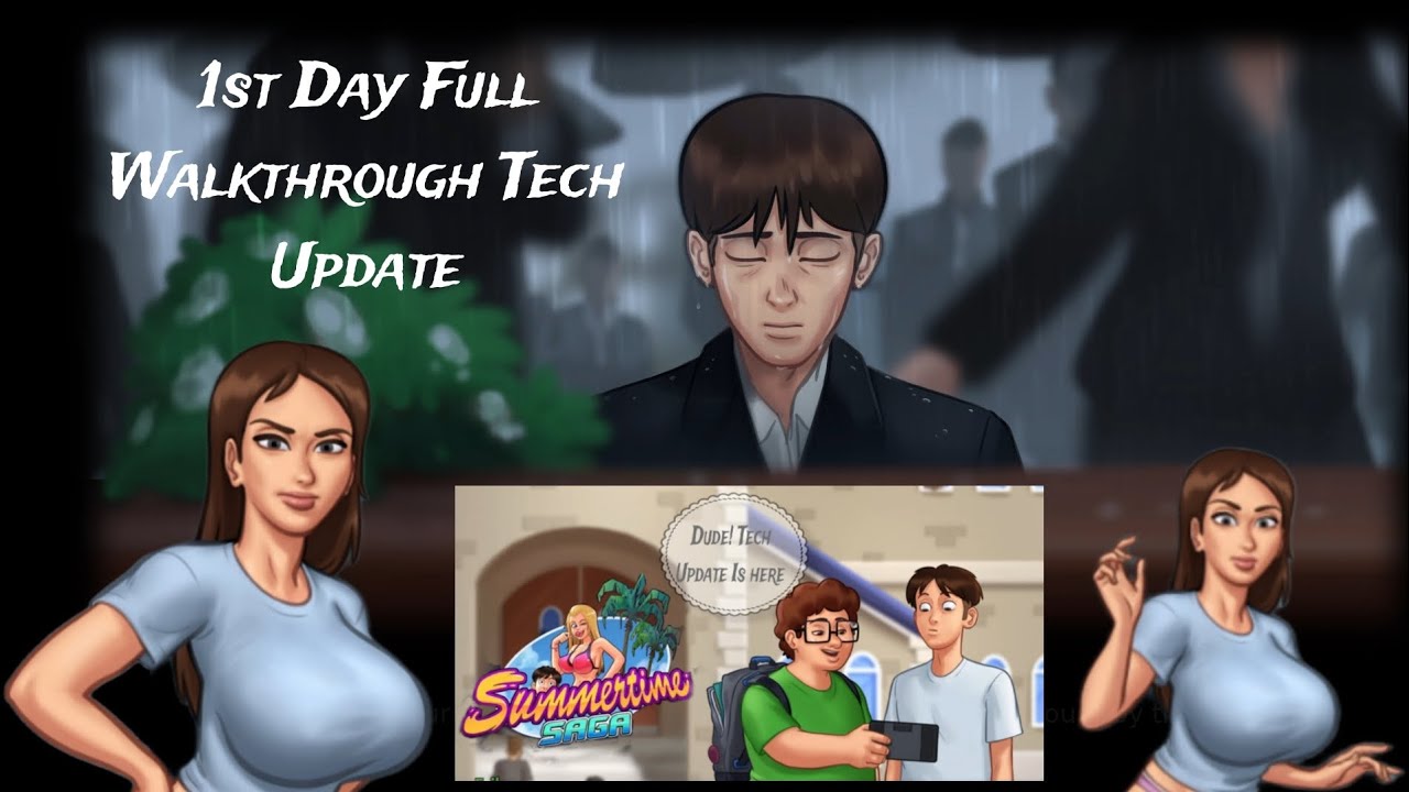 SummerTime Saga | 1st Full Walkthrough |Tech Update v21.0.0 - YouTube