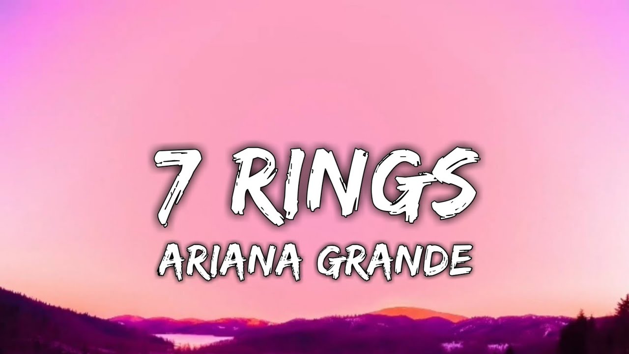 Ariana Grande - 7 rings (Lyrics) - YouTube