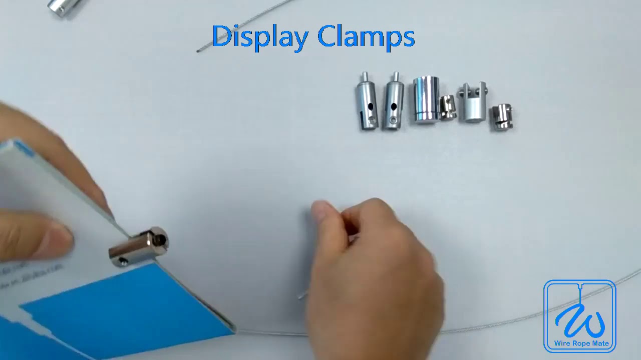 glass mount / acrylic clamps - YouTube