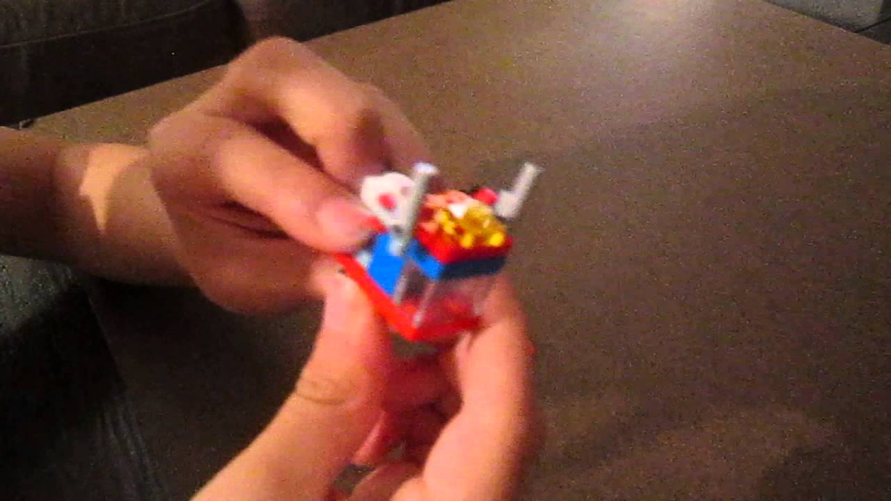 How to build a mini LEGO Transformer Optimus Prime - YouTube