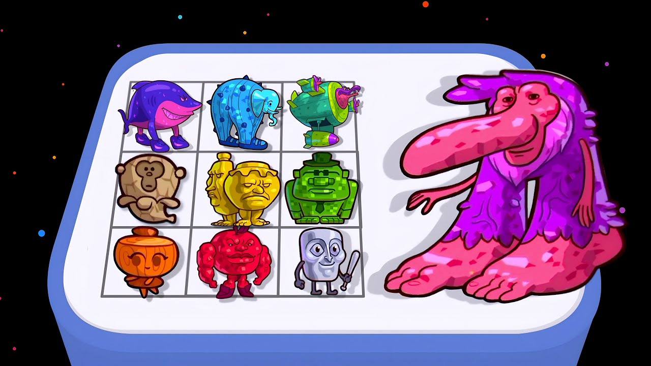 Max Merge Brainrot Meme Mania Drop Game | Merge Monster New Update ...