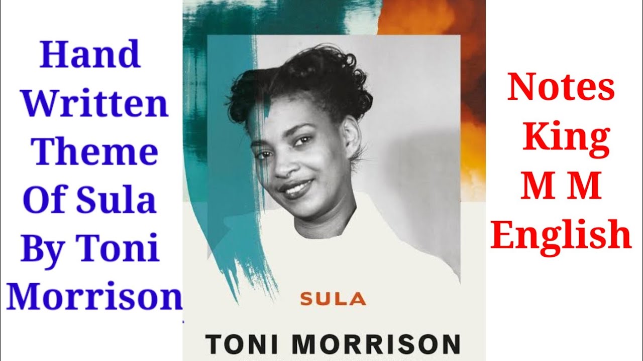 Theme Of Sula Written By Toni Morrison - YouTube
