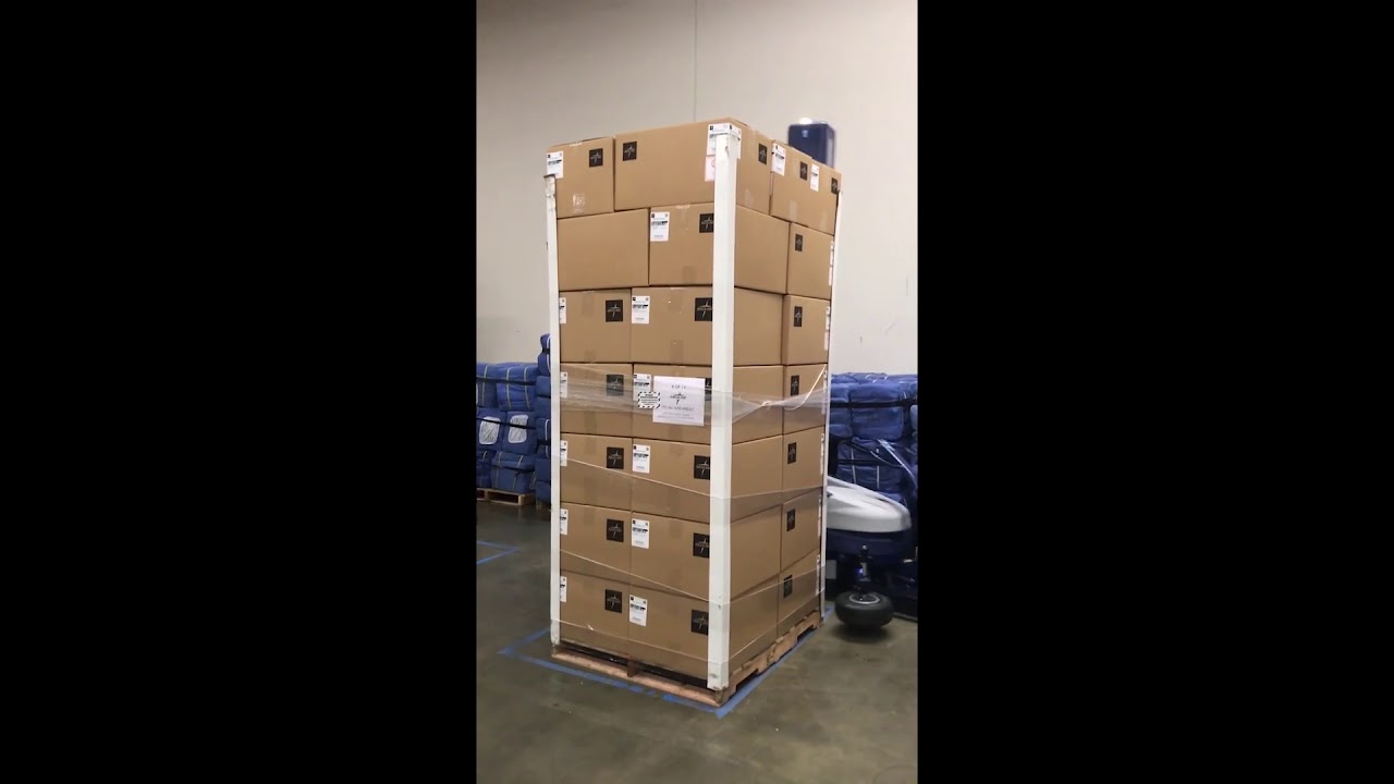 Robot S6 portable semi-automatic stretch wrapper - various application ...