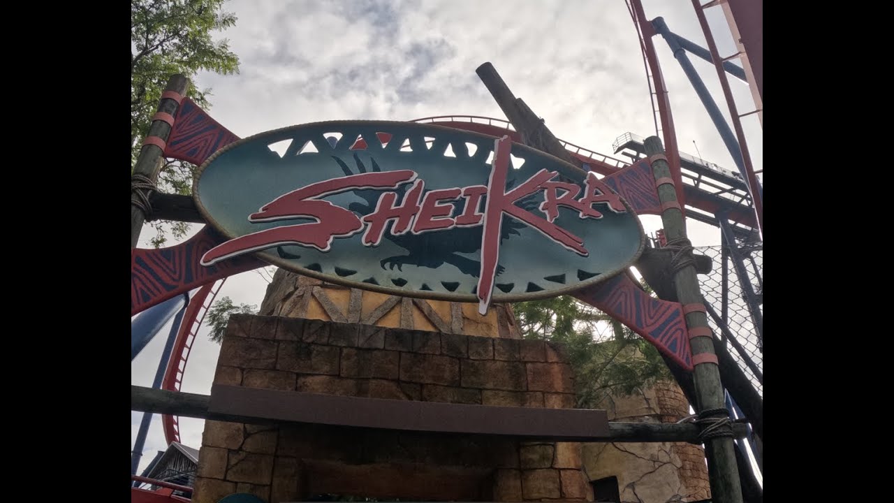 SheiKra Back Seat | Horizon Lock POV | Busch Gardens Tampa | 4K 60fps ...