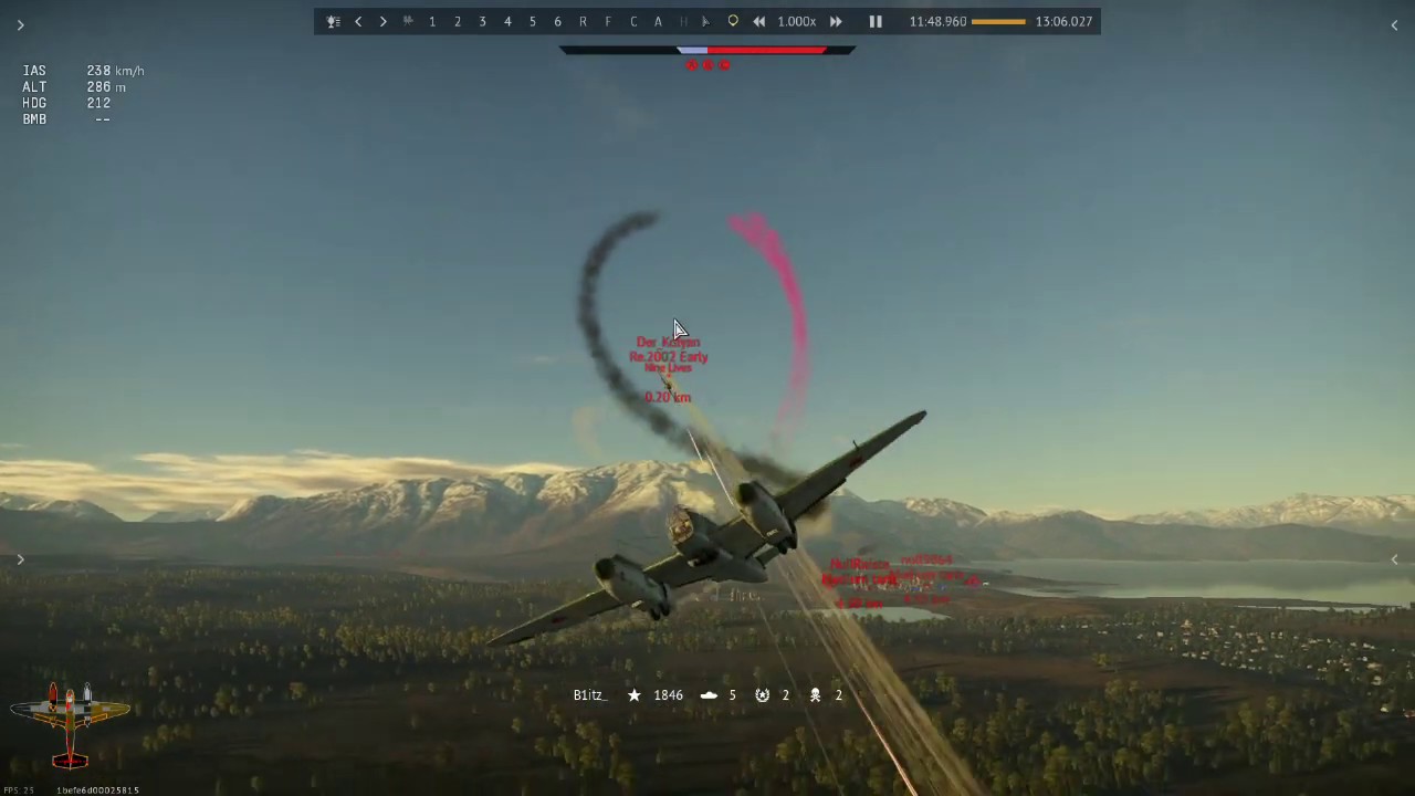 Landing a plane without tail control (War Thunder) - YouTube
