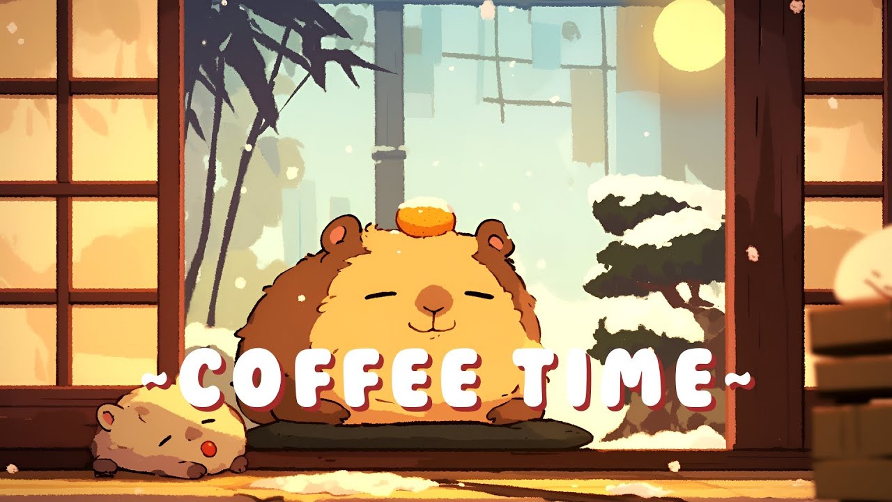 Capybara Chill Station - Study & Chill Music Mix ~ Zen Moments ...