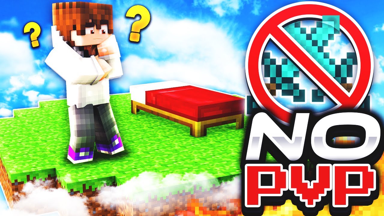 NO PVP CHALLENGE! (Minecraft Bed Wars) - YouTube