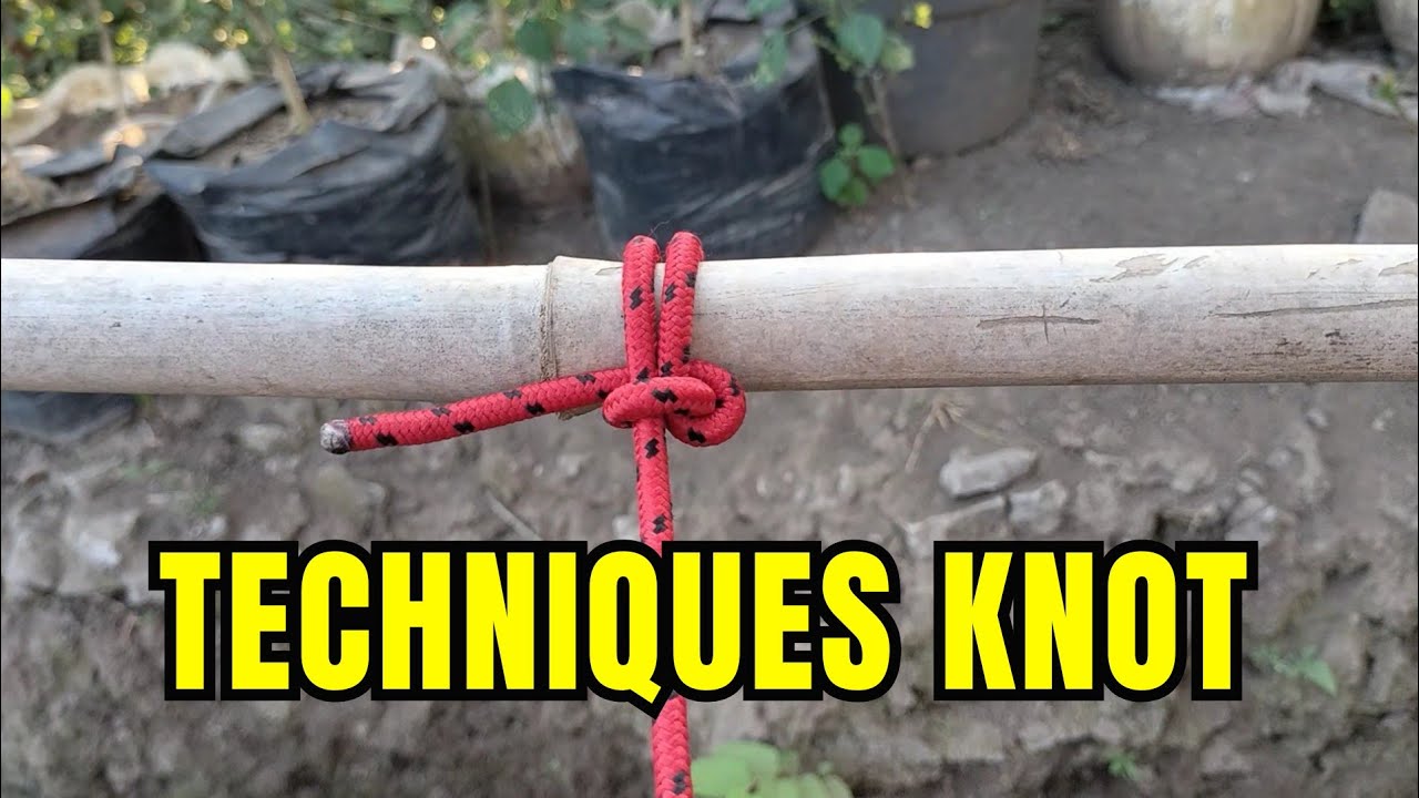 easy-to-release pull knot | Master Simpul - YouTube