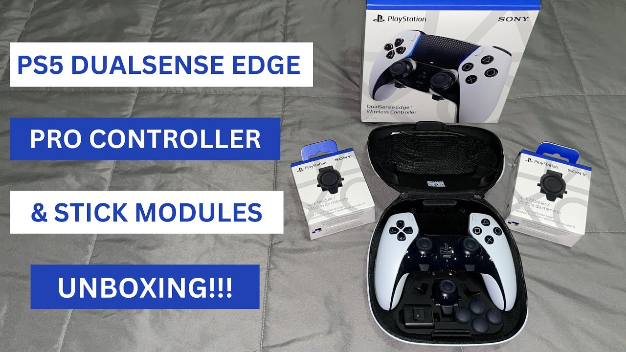 DualSense Edge Controller & Stick Module (Unboxing) - YouTube
