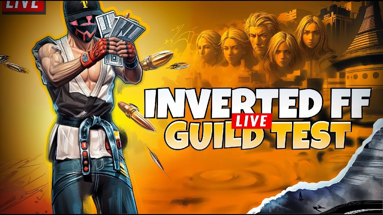 FREE FIRE LIVE 1 VS 2 GUILD TEST FOR INF ESPORTS ⚡#freefire - YouTube