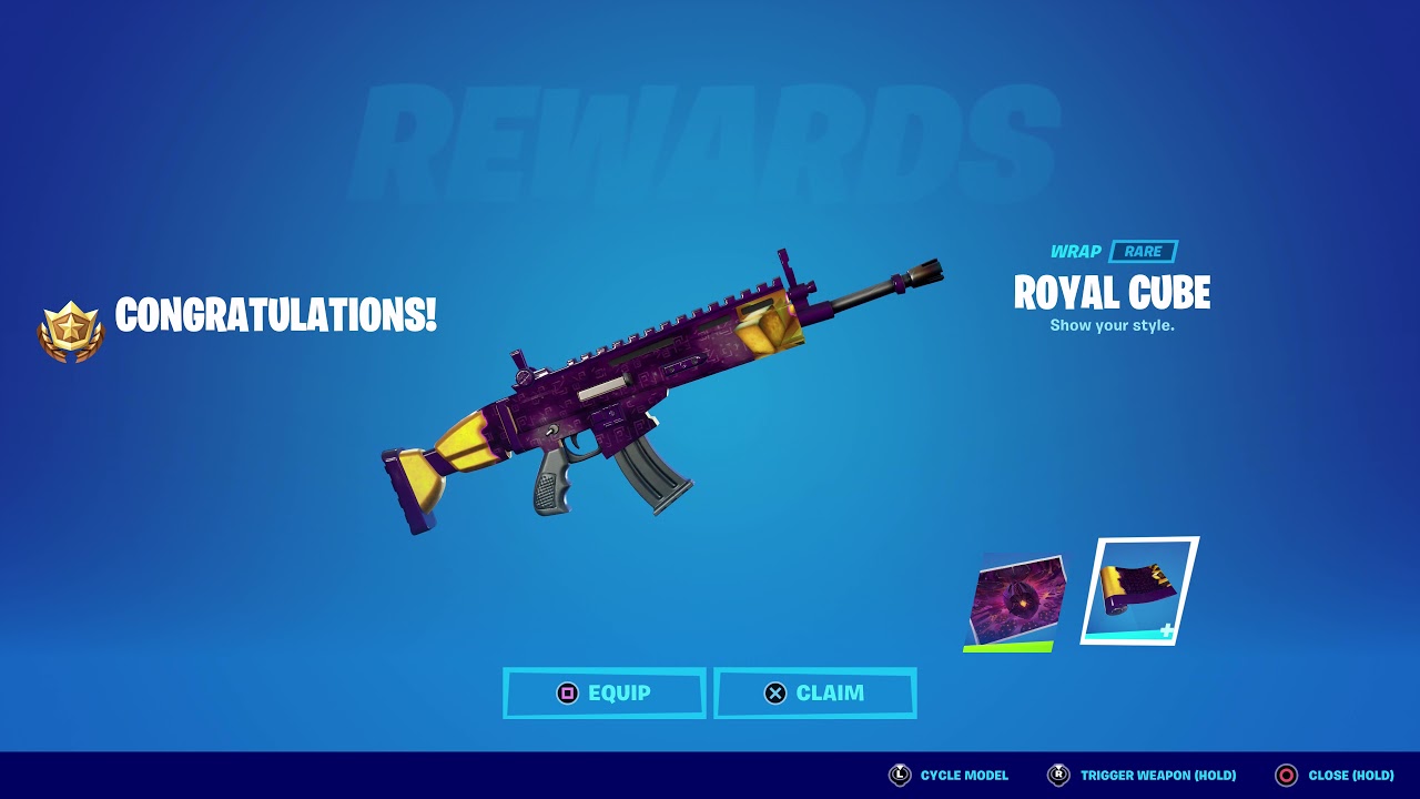 CUBE'S CRADLE LOADING SCREEN! ROYAL CUBE WRAP! - YouTube