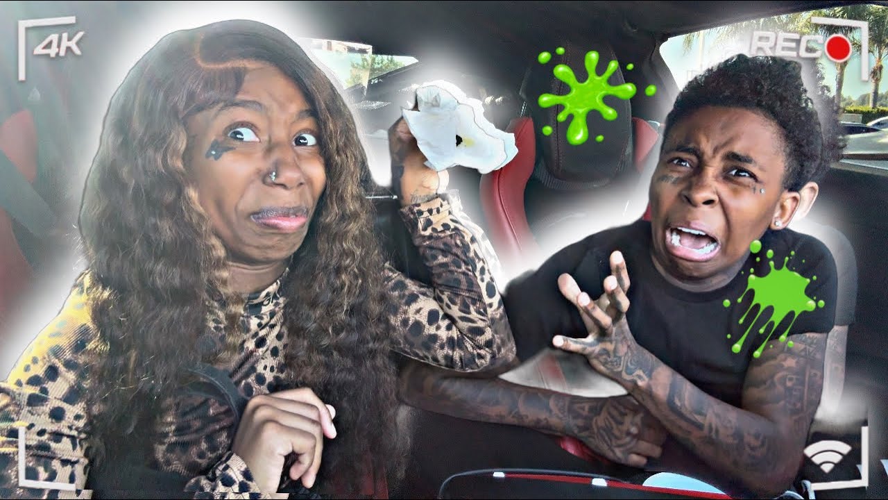 THROWING SNOTTY BOOGER TISSUES On My ANGRY GIRLFRIEND 😱 * Hilarious ...