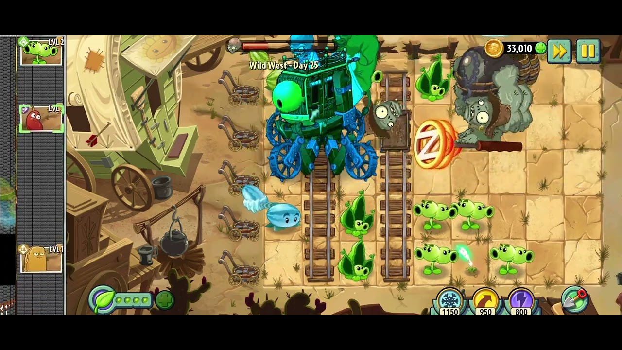 PvZ 2 Wild West - Day 25 - YouTube
