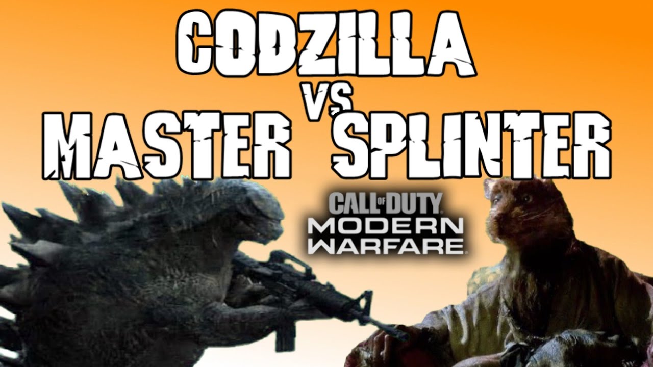 CodZiLLa vs Master Splinter- Call of Duty Modern Warfare Troll - YouTube
