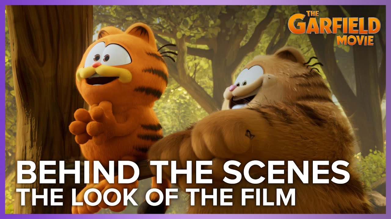 The Look Of The Film | The Garfield Movie Behind The Scenes - YouTube