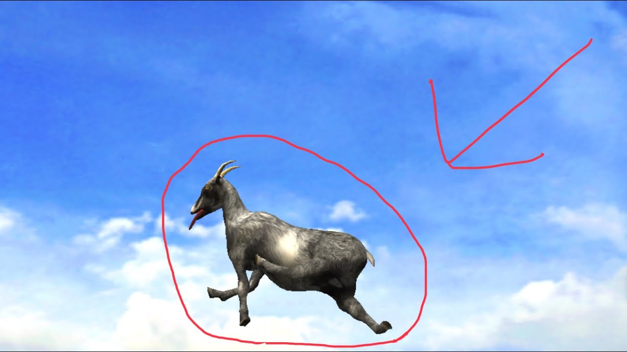 Teleport glitch in goat simulator - YouTube