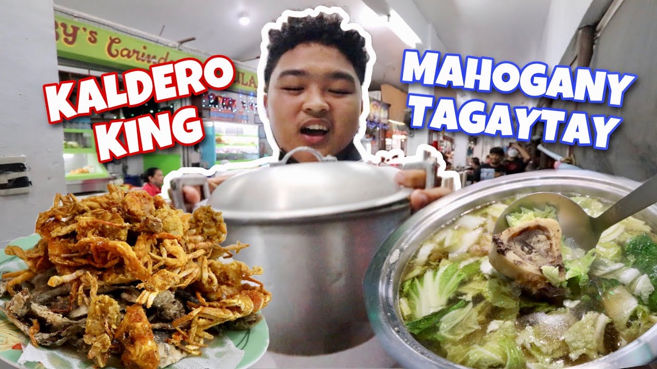 ISANG KALDERONG KANIN + BULALO W/ BONE MARROW + CRISPY TAWILIS ...