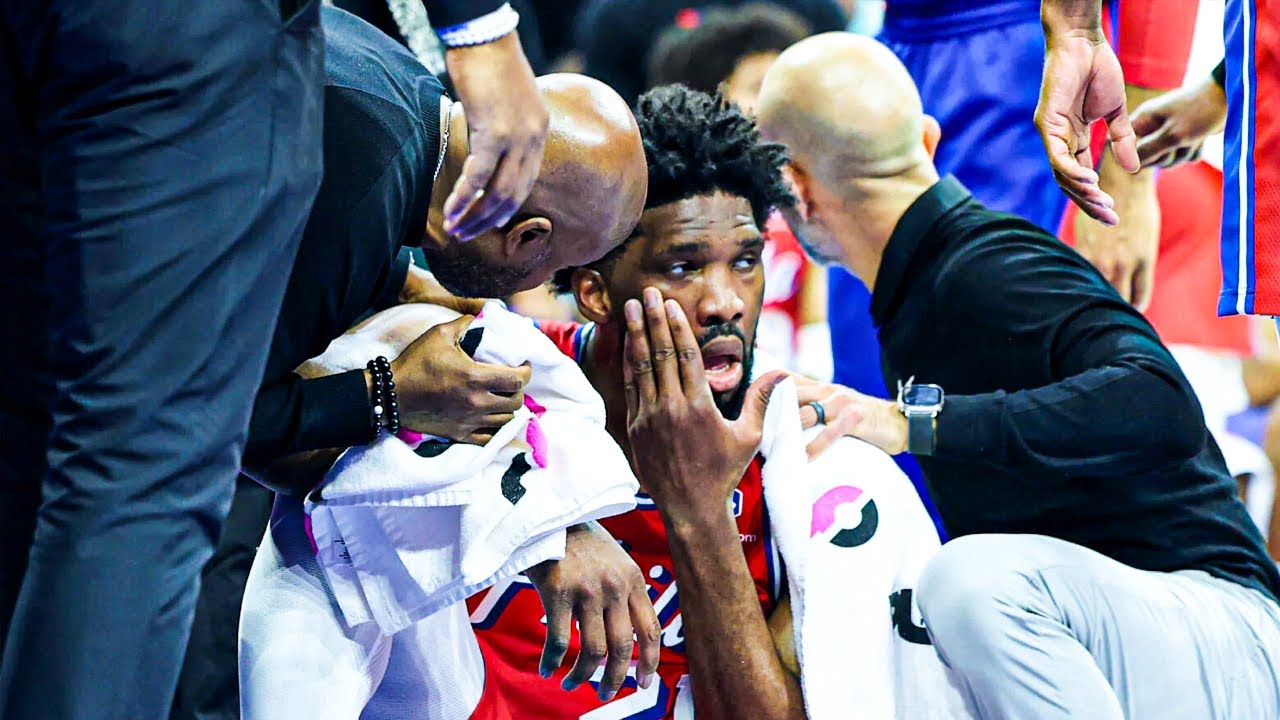 Joel Embiid is Injured AGAIN... - YouTube