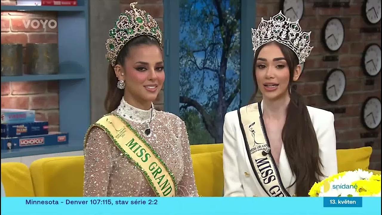 MGI '23 Luciana Fuster / Snídaně - TV Nova 🇨🇿 - YouTube