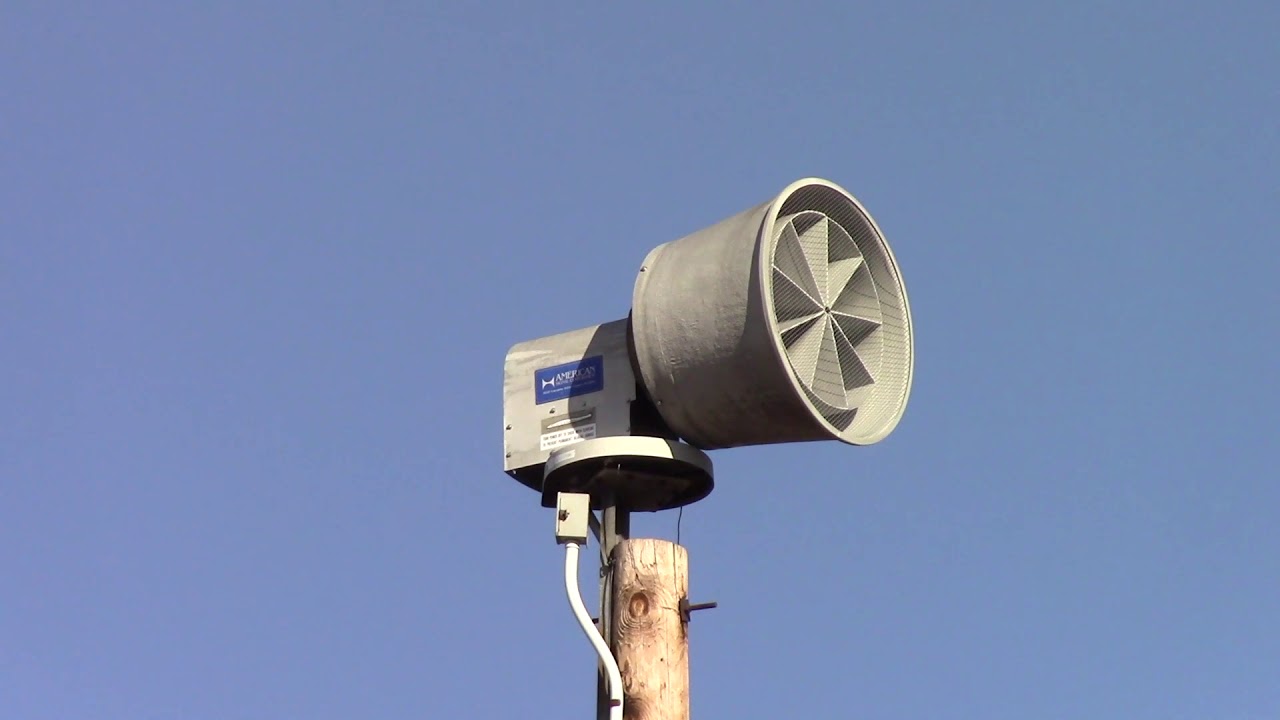 ASC RM-130 Siren Test Decatur, IL 1/8/19 - YouTube
