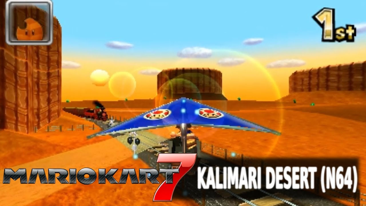Leaf Cup - Kalimari Desert (N64) | Mario Kart 7 | Ep. 25 - YouTube