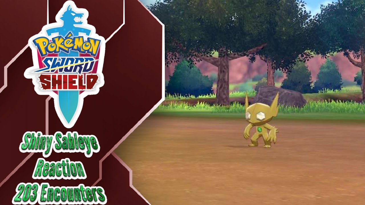 Spooktober Hunt #12: Shiny Sableye! Pokemon Sword & Shield! - YouTube