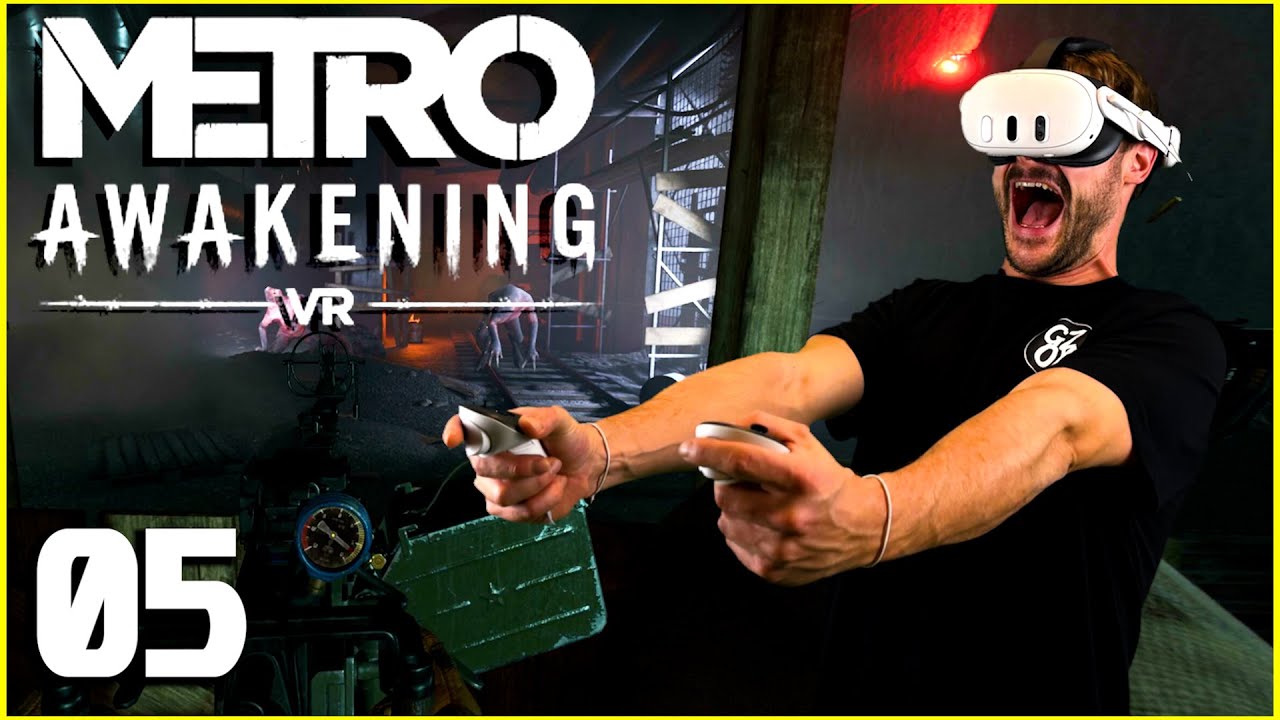 Dieses GAME ist TOTAL PSYCHO! | Metro Awakening VR | 05 [2K Gameplay ...