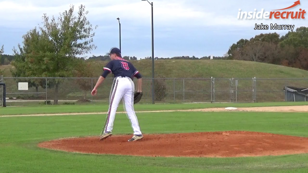 Jake Murray - LHP/1B 2018 - Evoshield Canes - East Wake HS - YouTube