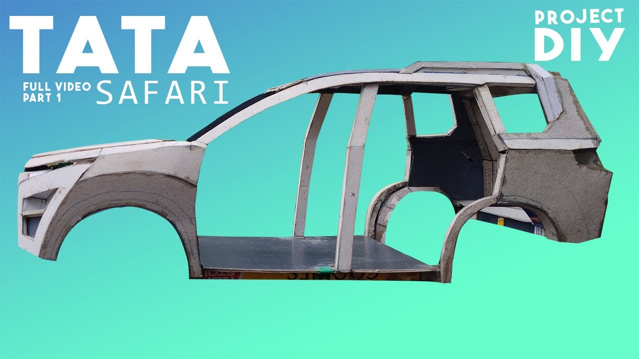 How I'm making Tata Safari SUV | Step by step - easy to learn | # ...