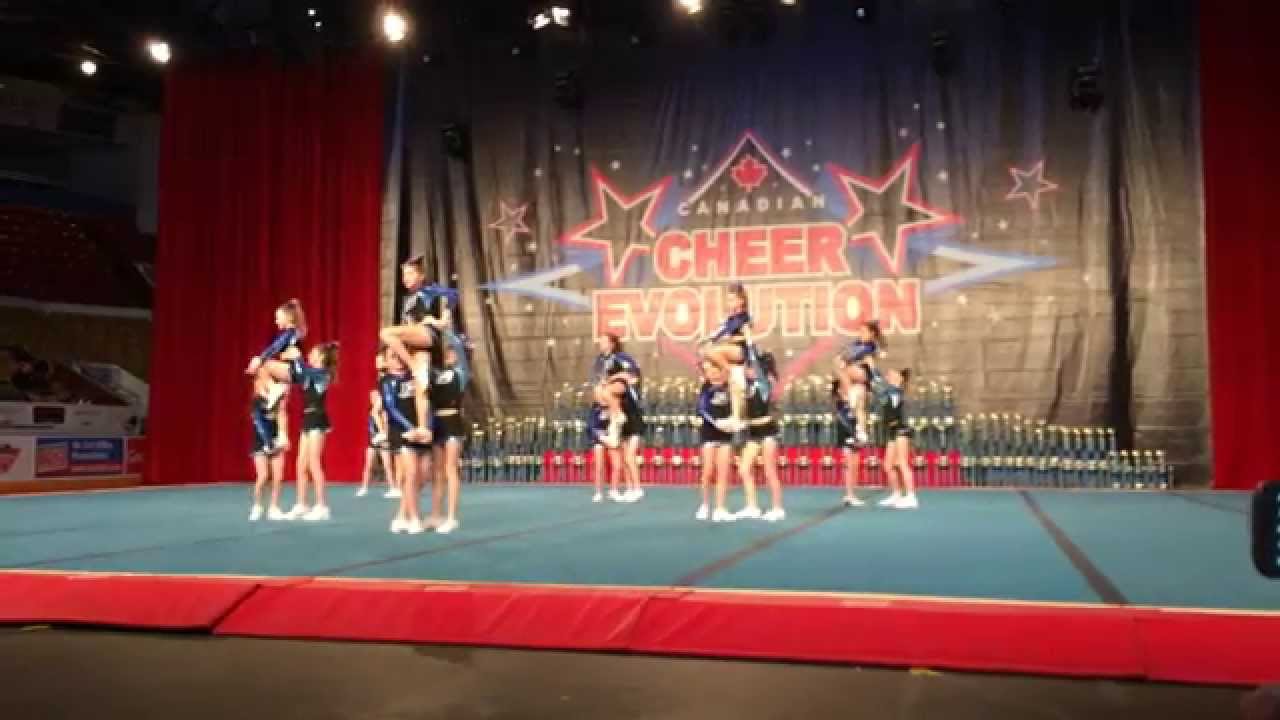Canadian Cheer Evolution Provincials 2015 (Kitchener) - Bluewater Cheer ...
