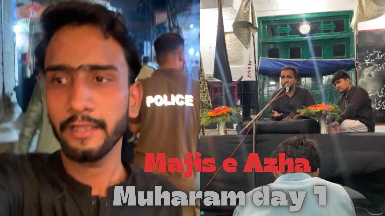 1st Muharam Majlis e Azha 🙏🏻😭 - YouTube