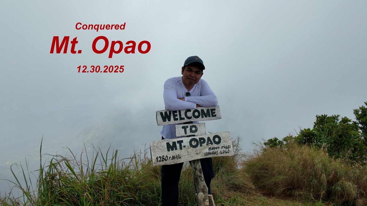 Conquered Mt. Opao | 12.30.2025 - YouTube