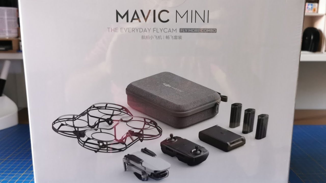 DJI MAVIC MINI Unboxing versione combo - YouTube
