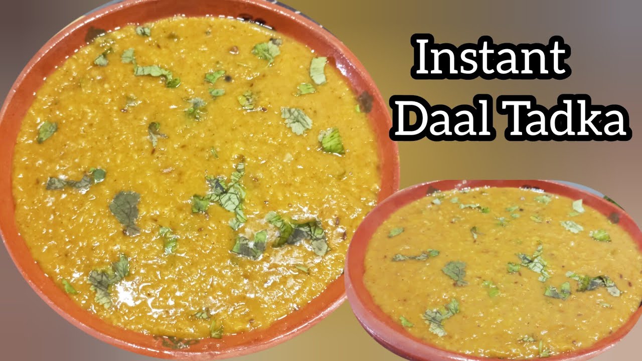 Mix Daal Tadka Easy | Instant Daal | Moong Masoor Ki DaaL Recipe by ...
