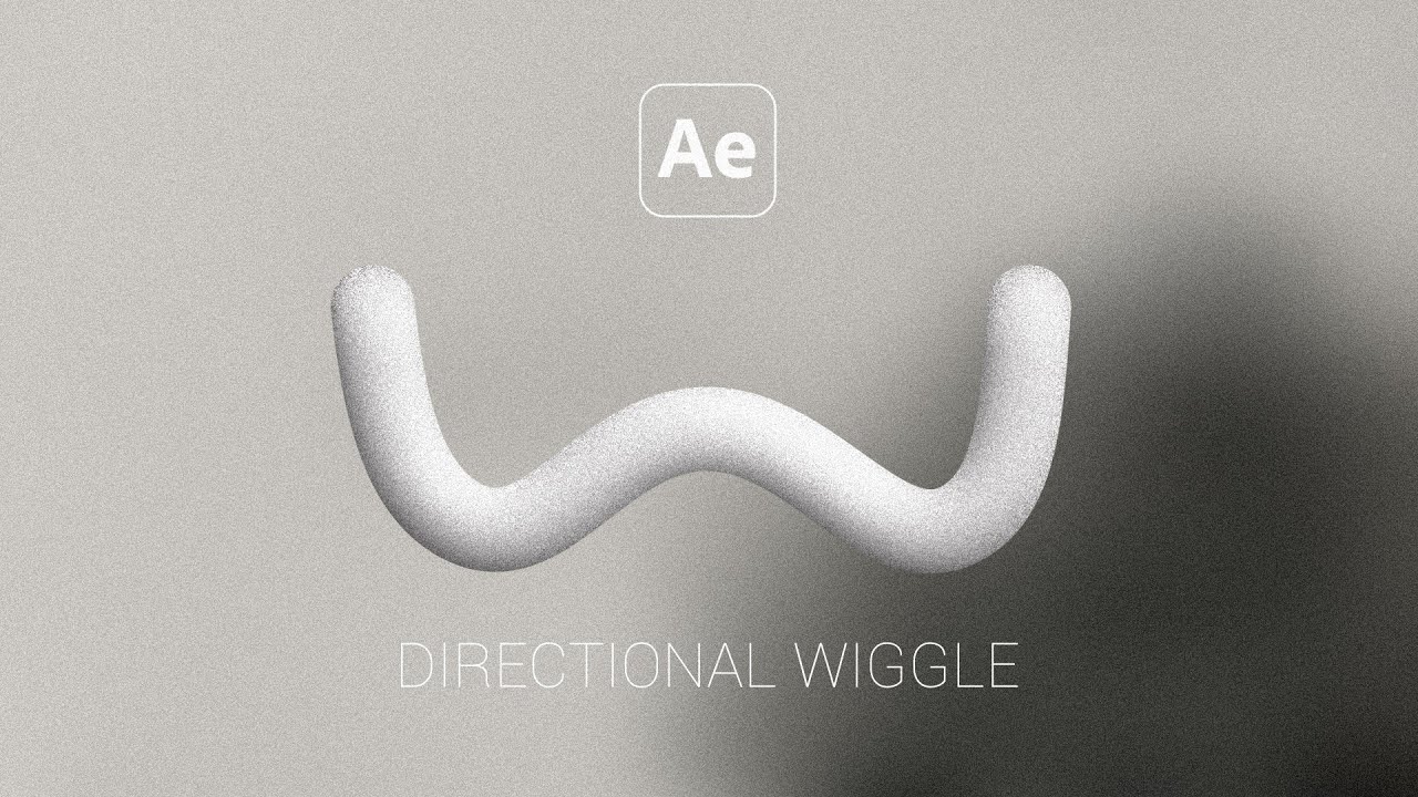 Quick Tips: Directional / Diagonal Wiggle In After Effects - YouTube