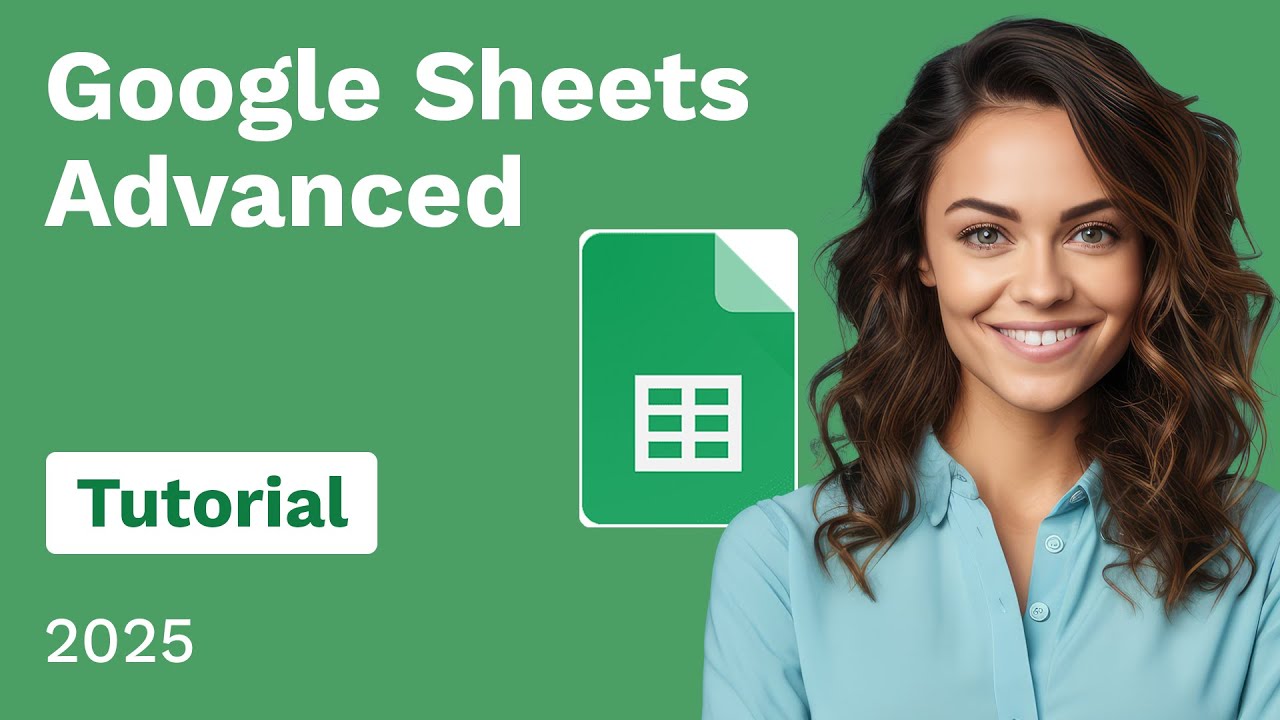 Google Sheets Advanced Tutorial Ad Free - YouTube