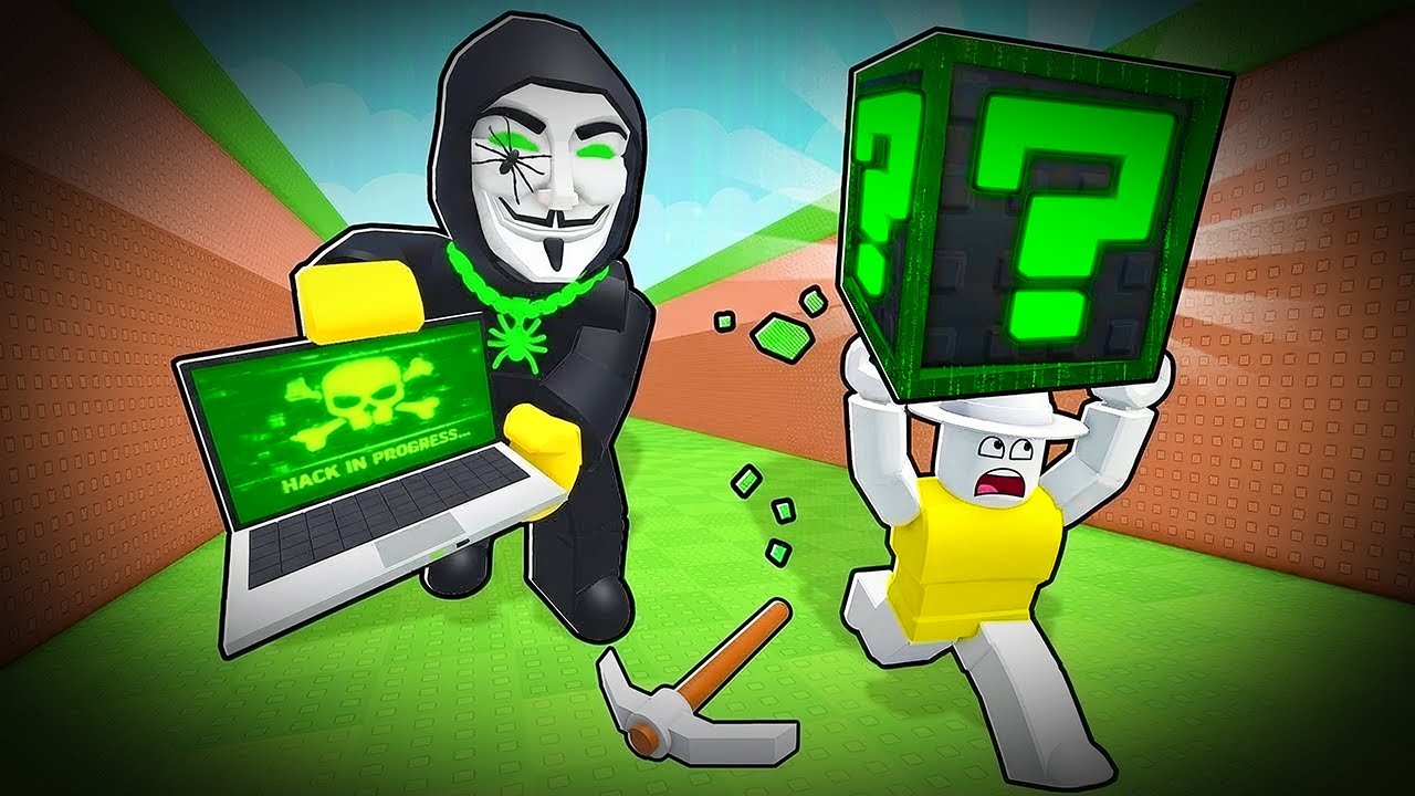 HACKER SAMMY UPDATE (Break a Lucky Block) - YouTube