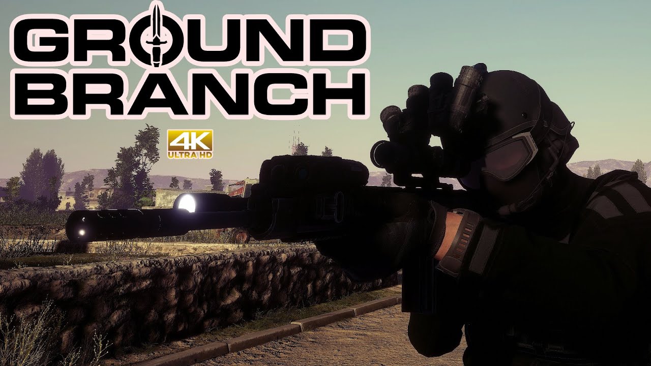 Ground Branch - Compound Terrorist Hunt - Co-op - 4K - YouTube