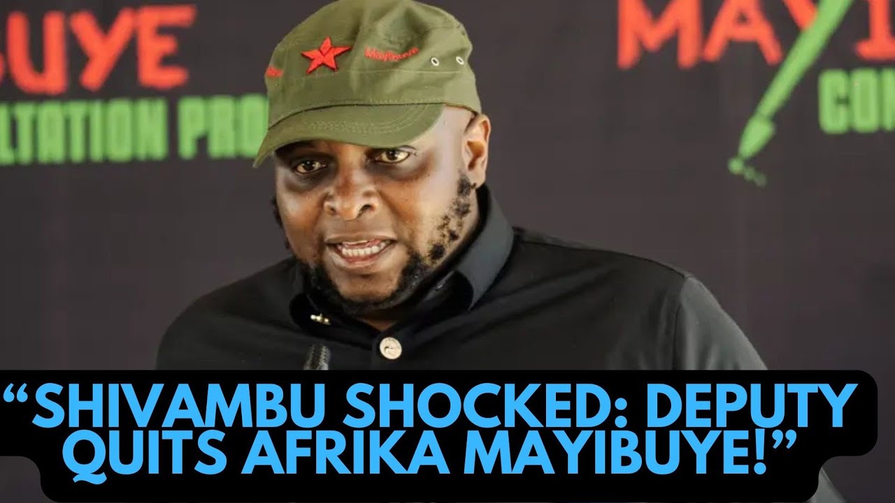 Shivambu in Trouble: Afrika Mayibuye Deputy Makes Shocking Exit! - YouTube