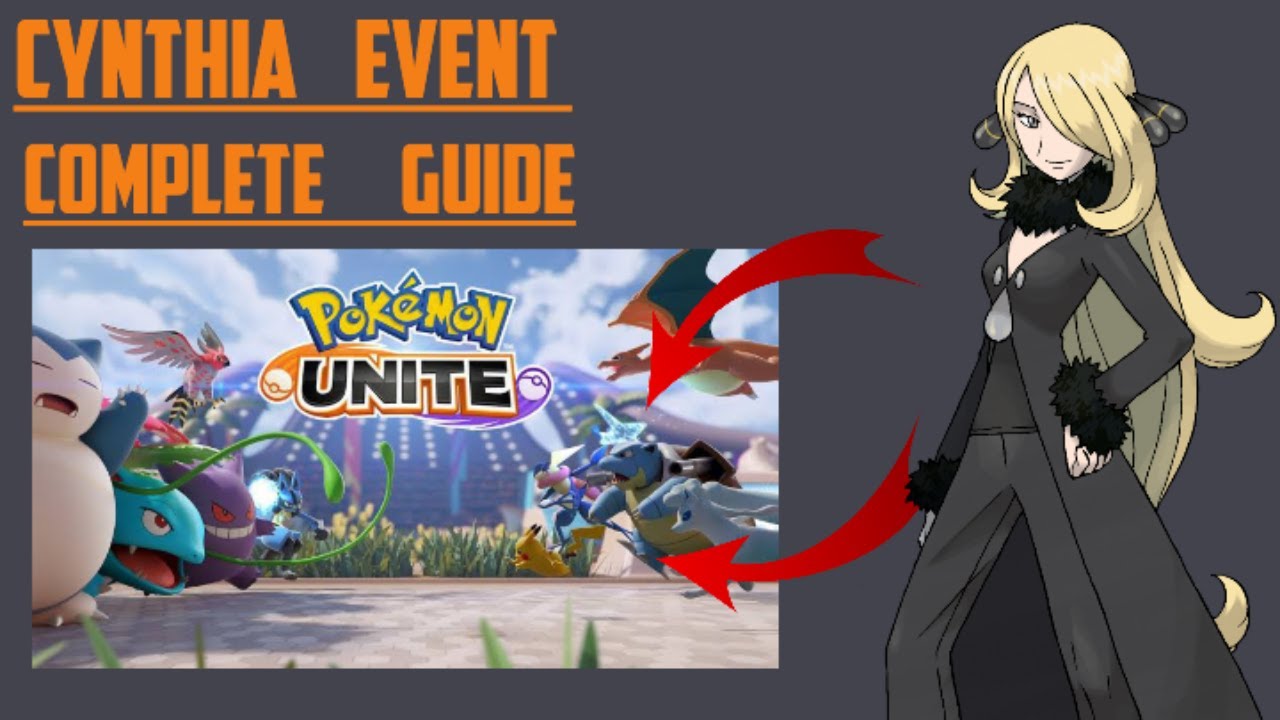 Pokemon Unite new cynthia event complete detail or guide @Pokemon Unite ...
