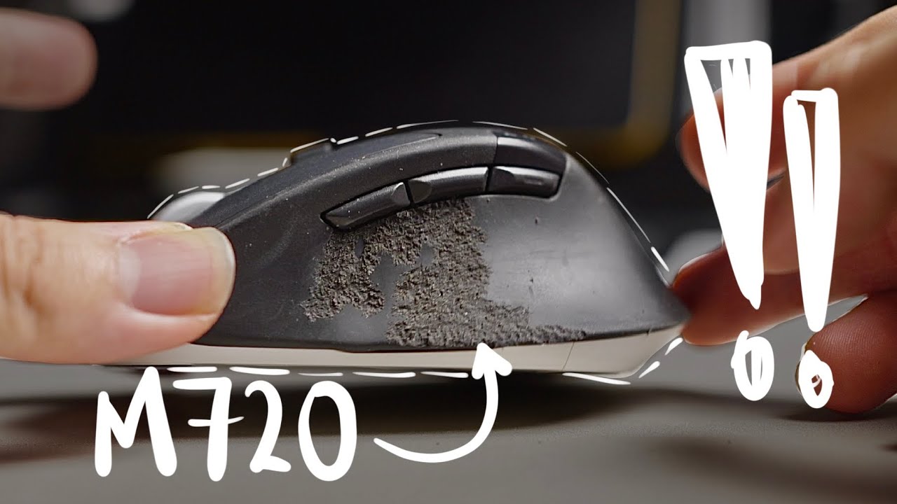 Logitech M720 Triathlon - Rubber Peeling, M1 Stuttering | Part 2 (2 ...