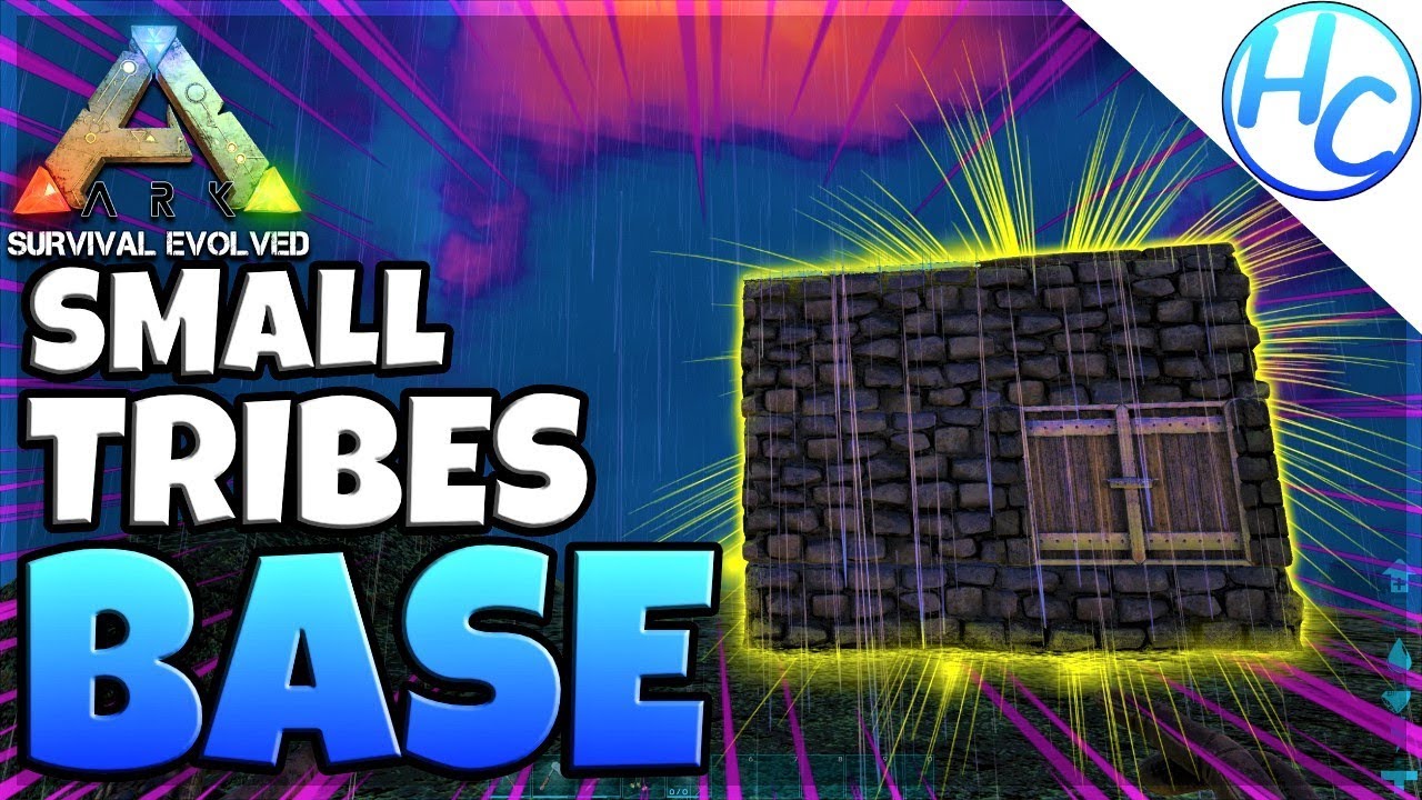 GETTING SETUP FOR PVP! (Ark small tribes base build) | Modded ark (2 ...