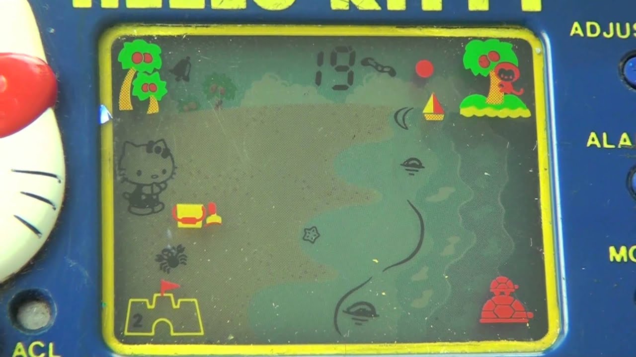 Hello Kitty Vintage Video Game 1980 - YouTube