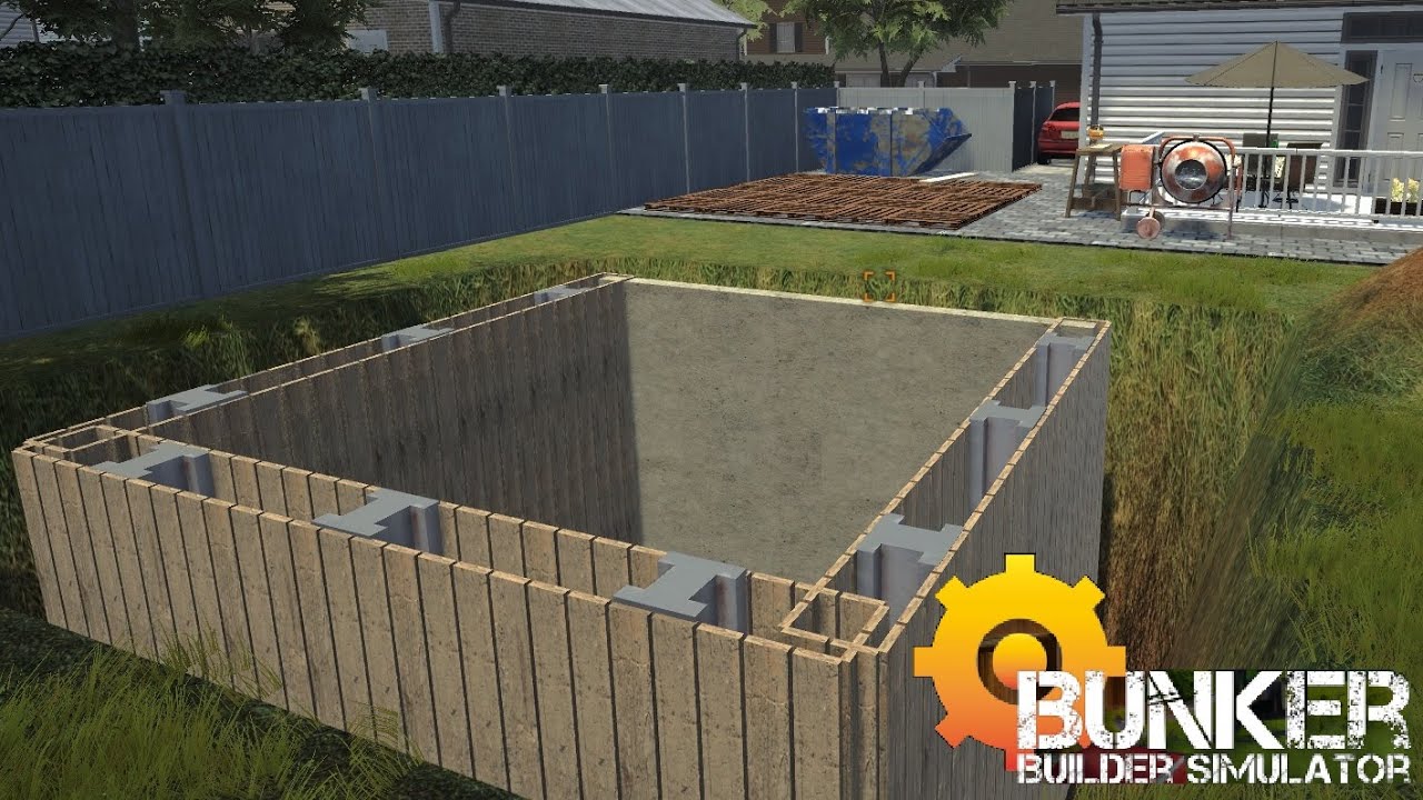 Building A Small Bunker ~ Bunker Builder Simulator - First Look - YouTube