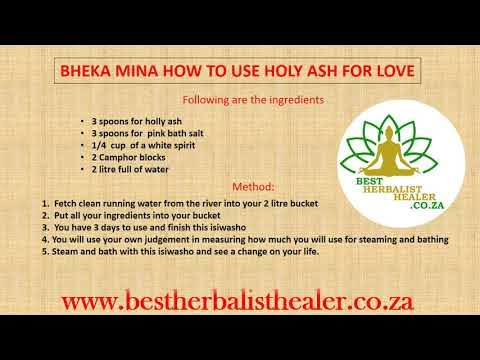 Powerful Lost Love Spells | Love Spells | Bheka Mina How To Use Holy ...