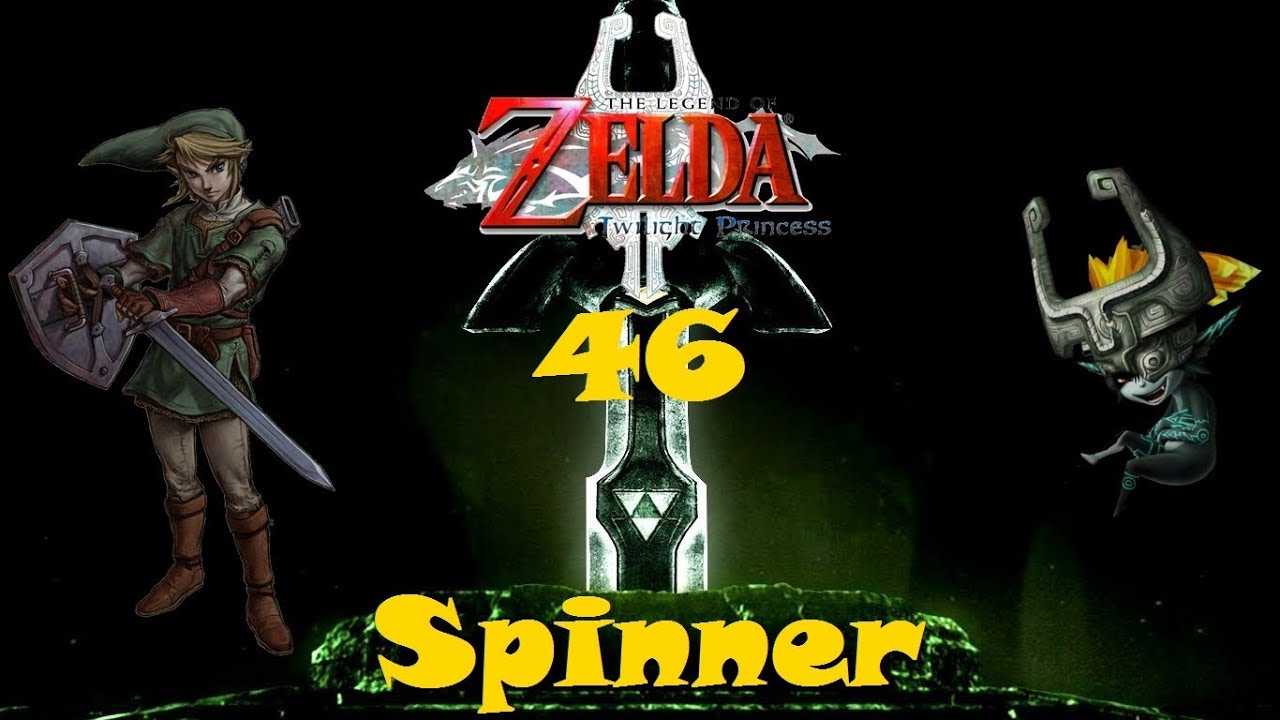 The Legend of Zelda: Twilight Princess (Wii) - 46 Spinner - YouTube