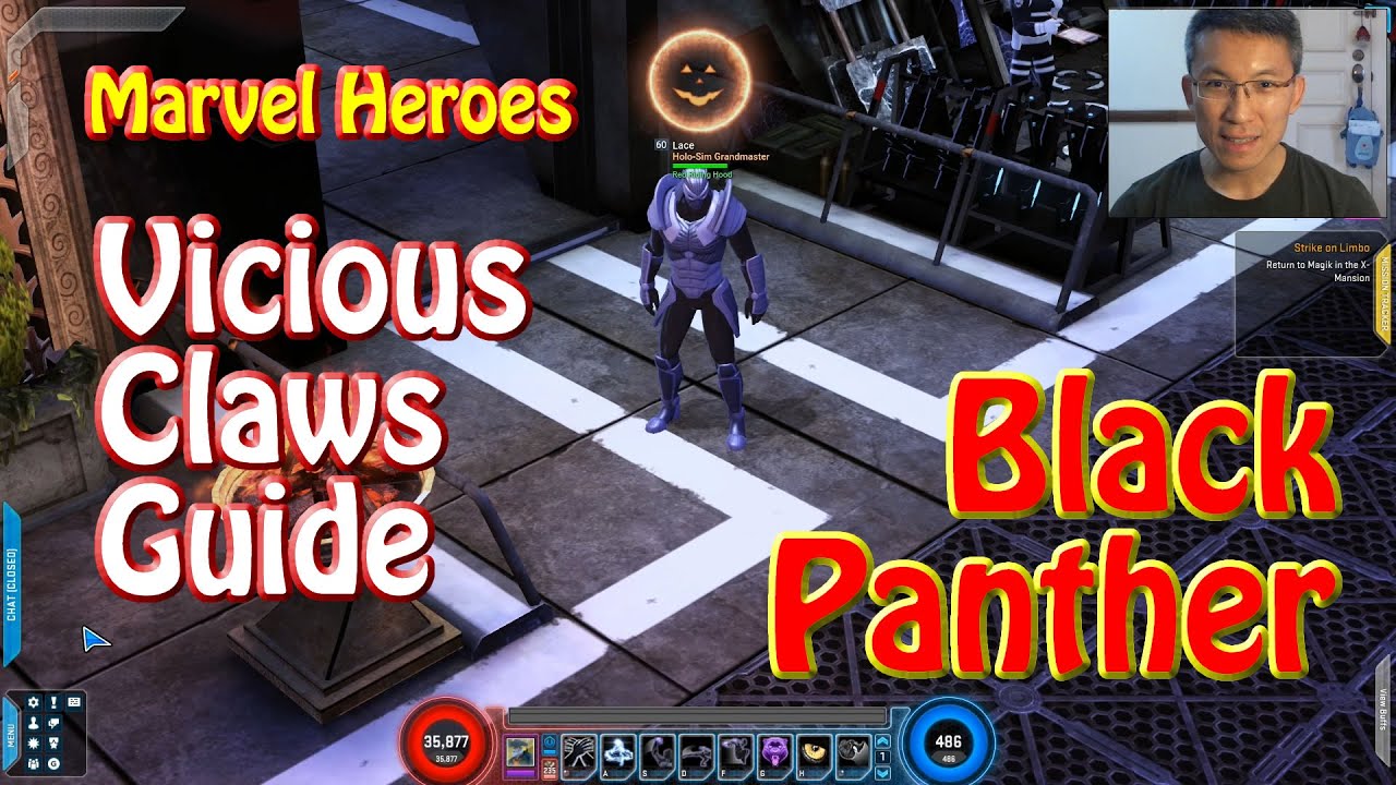 Marvel Heroes Black Panther Vicious Claws Hybrid Guide (Endgame) - YouTube