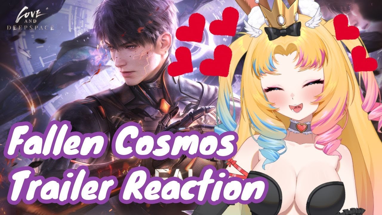 I SAW HIS THIGH!!!! | Love & Deepspace Caleb Fallen Cosmos Reaction ...