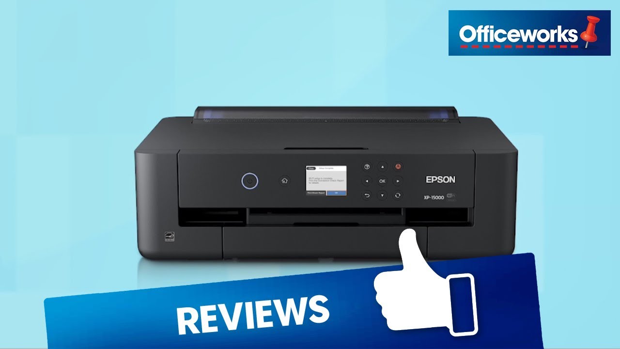 Epson Expression Photo HD Printer XP-15000 - YouTube